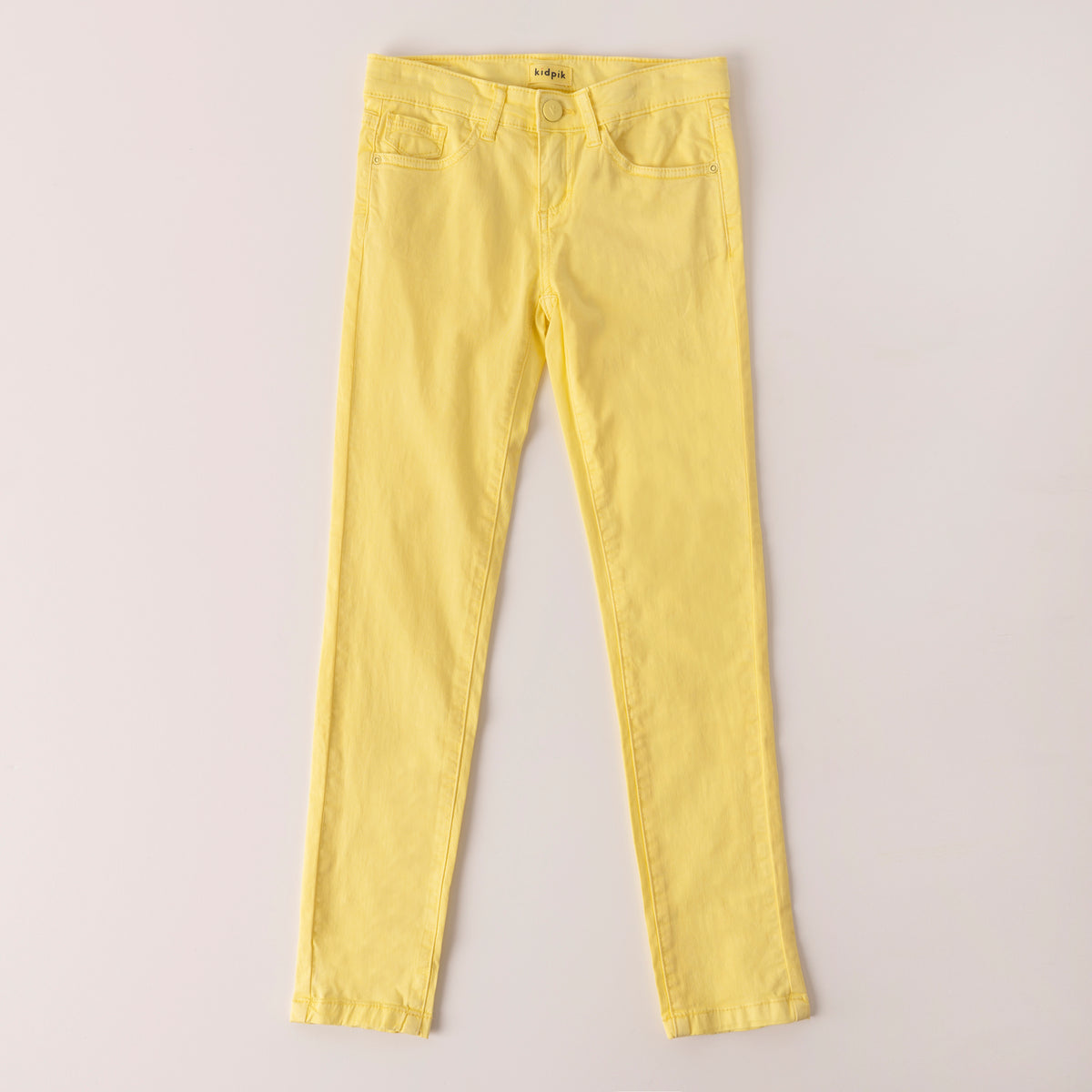 KIDPIK Girls Garment Dyed 5 Pocket Cotton Stretch Twill Skinny Pants ...