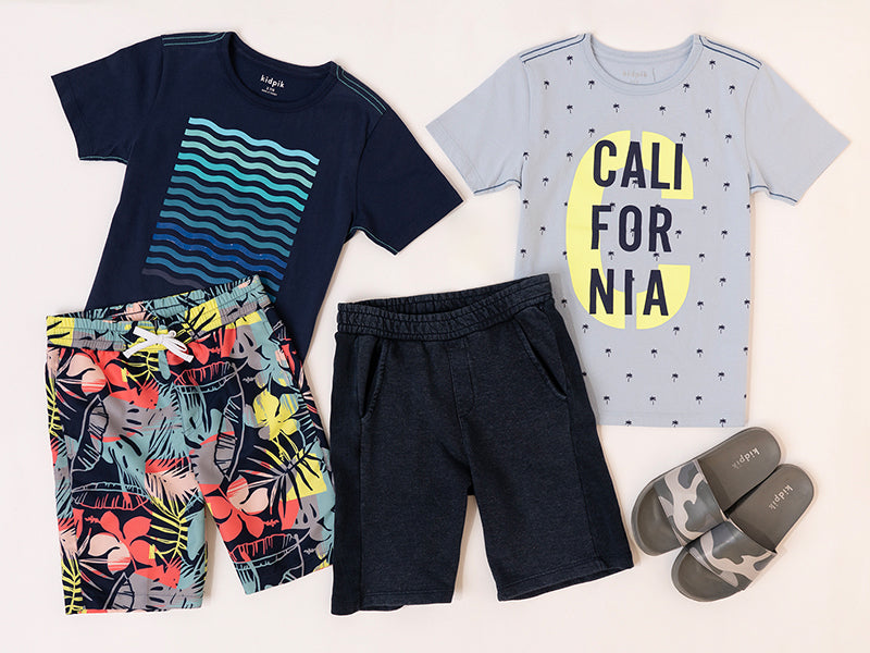 KIDPIK Boys California Camping Outfit Set, 5-Piece, Size: 3 - 5 – Kidpik