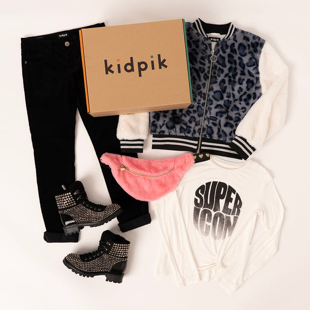 KIDPIK Girls Iconic Outfit Set, 5-Piece, Size 3 – Kidpik