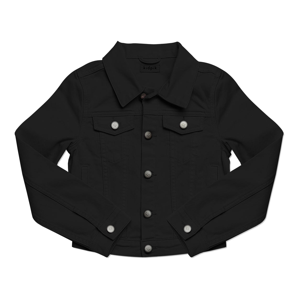 KIDPIK Girls Long Sleeve Colored Denim Jean Jacket, Size: 12 Months ...