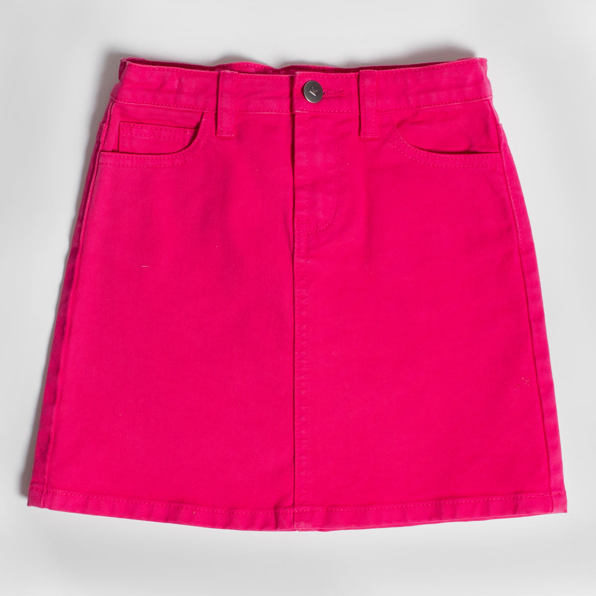 KIDPIK Girls Garment Dye 5 Pocket A-Line Strech Twill Jean Skirt, Size ...